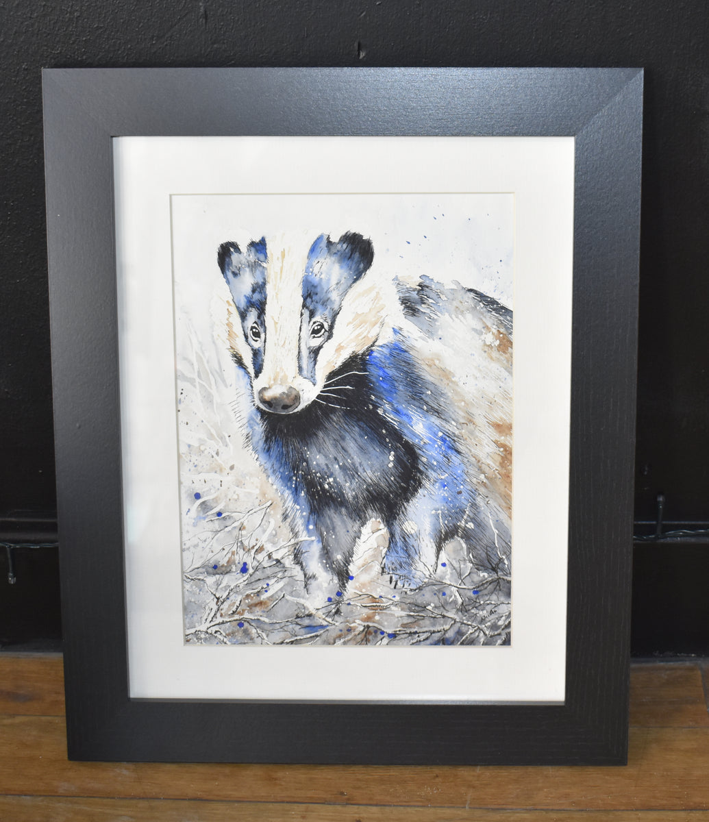 Badgering - Original – Nicola's Arty Stuff